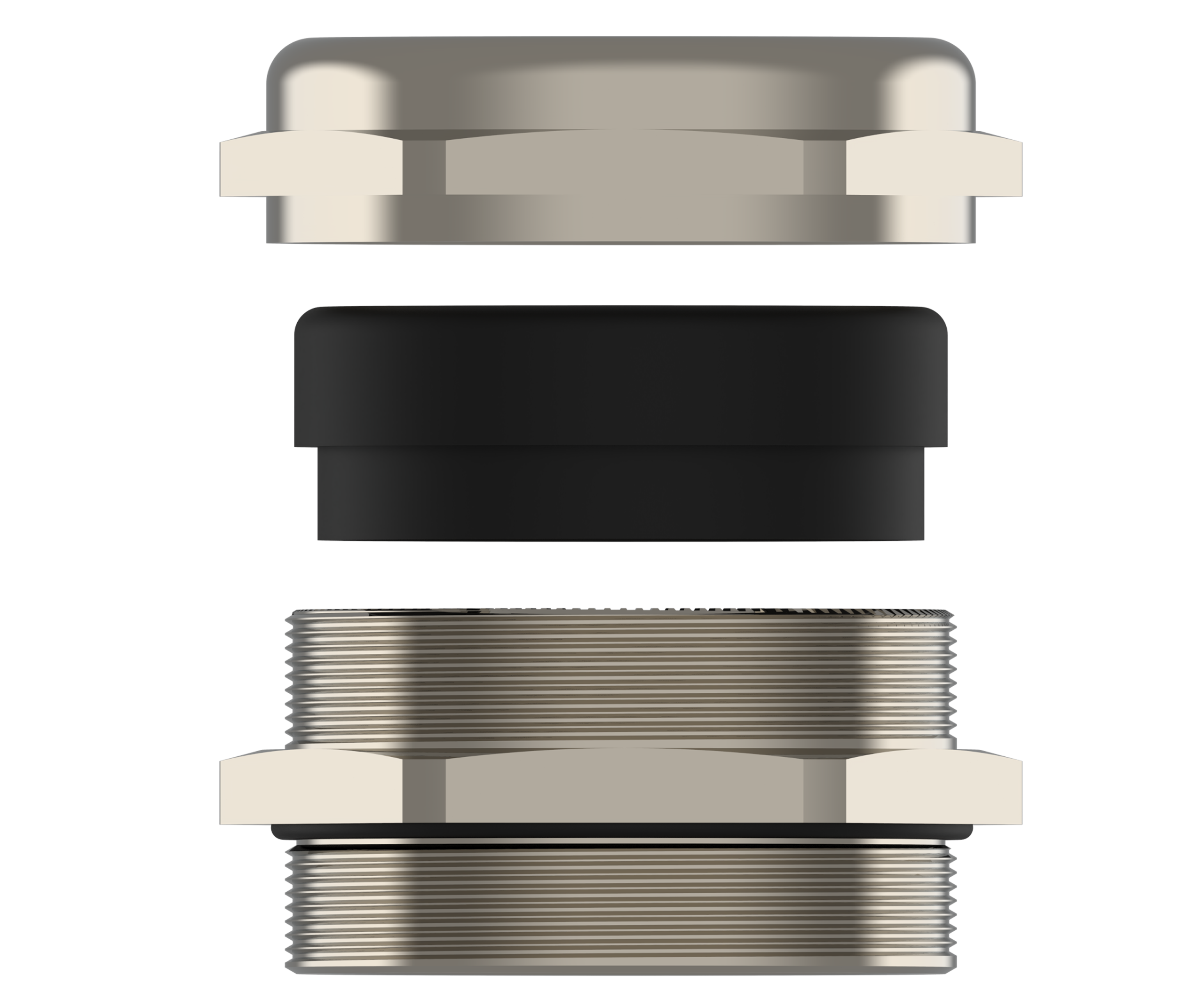 Compression Type Cable Glands, Brass