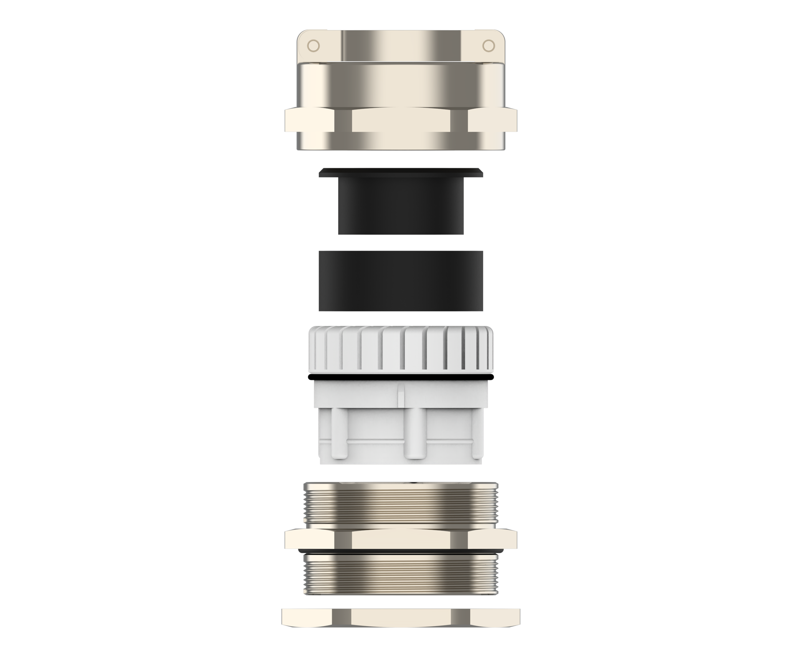 Cable Gland with External Strain Relief
